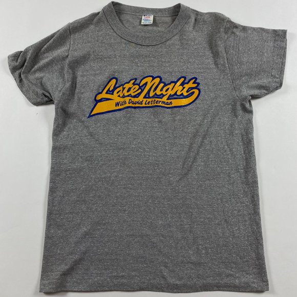 Champion | Shirts | Vintage 8s Champion Late Night With David Letterman ...